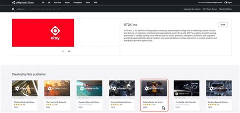 OctaneRender For Unity Installation Guide OctaneRender For Unity