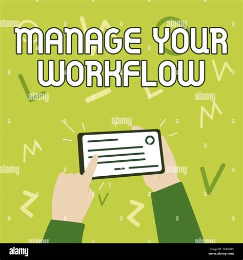 Conceptual Caption Manage Your Workflow Concept Meaning Series Of