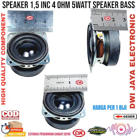 Jual Speaker Inci Watt Ohm Shopee Indonesia
