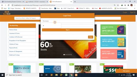 E Commerce Bookstore System Project In Php With Source Code And Report Download Kashipara