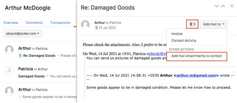 Zoho Mail Integration User Guide Zoho Inventory