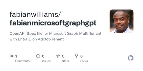 github fabianwilliams fabianmicrosoftgraphgpt openapi spec file for