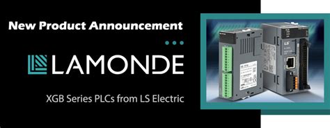 New Product Announcement Xgb Series Plcs From Ls Electric