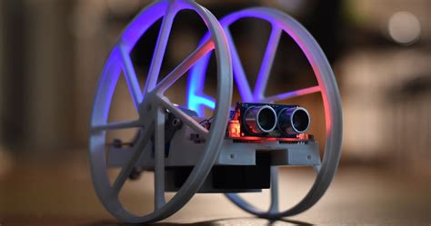 two wheel robot by ftobler download free stl model
