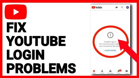 How To Fix Youtube Login Problems Solved Youtube