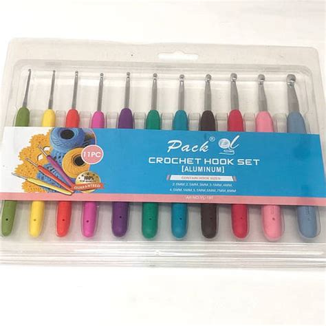 Набор алюминиевых крючков для вязания 11шт 2 8мм КР Id 1744756134 цена 451 50 ₴ купить на
