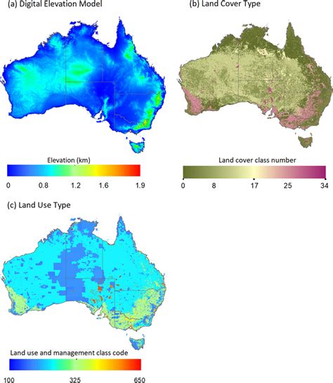Datasets Used To Construct The Map Of Roughness Lengths A Digital