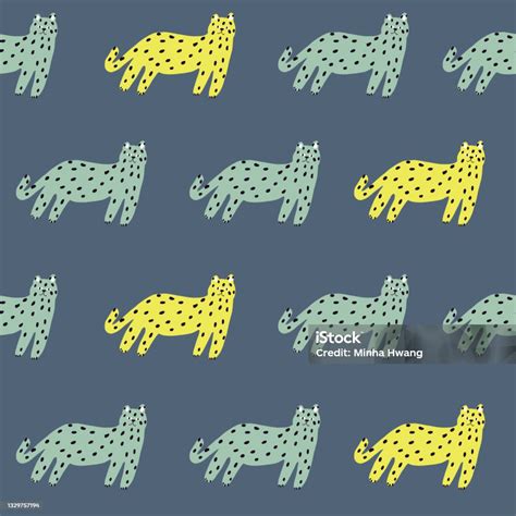 복고풍 심플 캣 일러스트 모티프 원활한 반복 패턴 디지털 아트워크 홈 장식 프린트 키즈 패션 패브릭 섬유 고양이 새끼에 대한