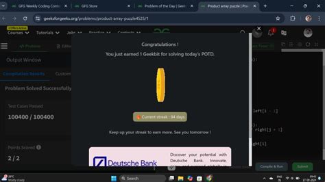 shivam mishra on linkedin geekstreak2024