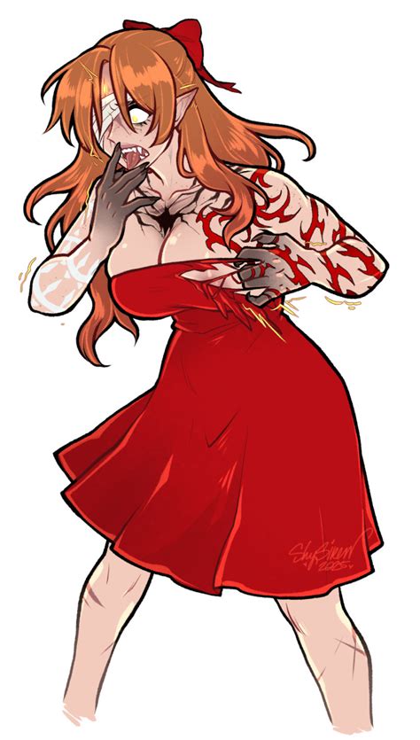 Rule 34 Areola Slip Breasts Dress Fangs Female Female Female Only