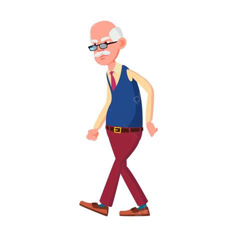 Old Man In Chair Clipart Vector Old Man Poses Vector Leisure Male Clip Art Png Image For