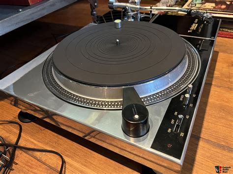 Rare Turntable Technics Sl Limited Edition Chome Micro Seiki MA Tonearm Shure V IV