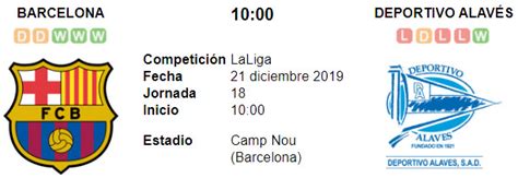 Resultado Barcelona 4 1 Alavés 21 De Diciembre Laliga Santander 2019