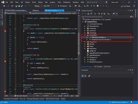Angular Application With Aspnet Core Web Api Freecode Spot