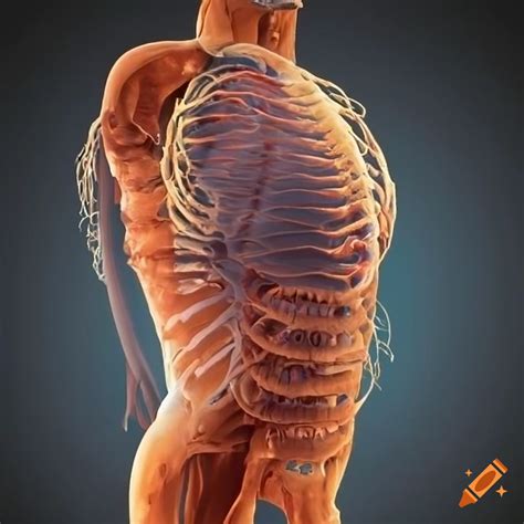 Human Anatomy Side View