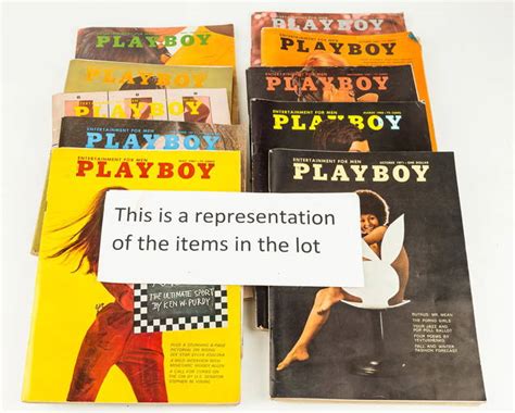 Vintage Playboy Magazine Collection