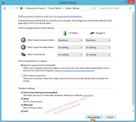 How To Enable “hibernate” Option In Windows 8 Power Menu Kunal Chowdhury