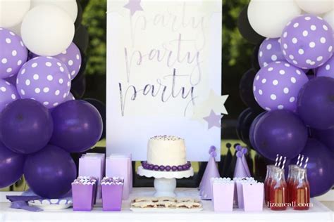 Purple Party Decorations