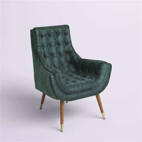 Etta Avenue™ Suggest Button Tufted Upholstered Velvet Lounge Chair And Reviews Wayfair