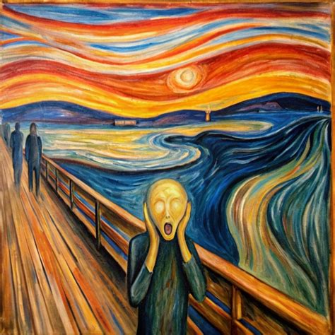 The Scream By Munch The Scream By Edvard Munch 1893 Cardboard Oil