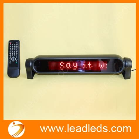 Led Lights For Car Showing Multi Language Car Sign Online