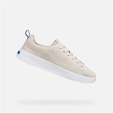 Geox® Gxcp 01 Man Light Sand Suede Shoes Geox