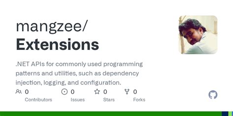Github Mangzeeextensions Net Apis For Commonly Used Programming
