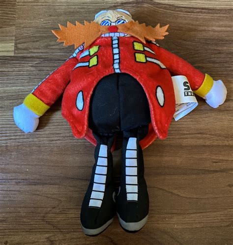 Dr Eggman Sonic The Hedgehog 8 Plush 2020 Sega Jakks Pacific Free