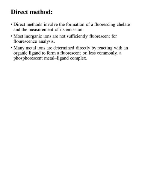 Solution Applications Of Fluorescence Analysis 1 Studypool