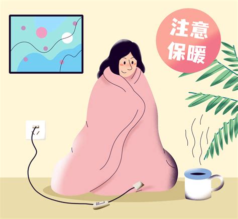感冒人物插画图片 感冒人物插画素材 感冒人物插画模板 设图网