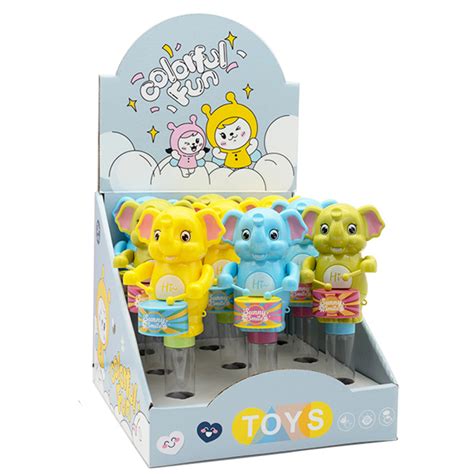 Elephant Drumming Candy Toy Aurox Distributors