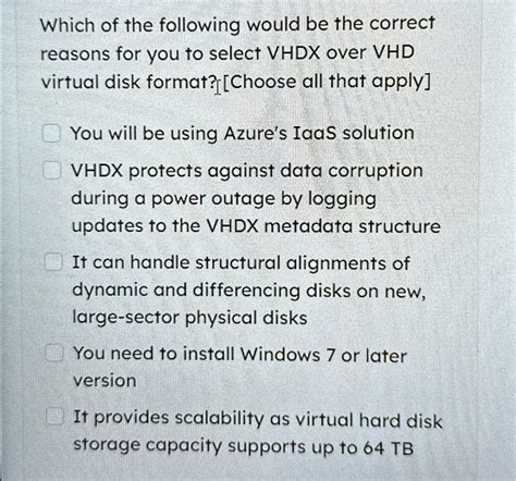 solved which of the following would be the correct reasons for you to