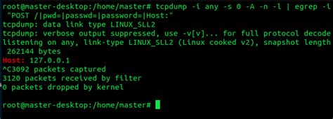 how to capture all the packets using tcpdump geeksforgeeks