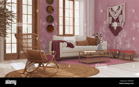 Bohemian Vintage Living Room