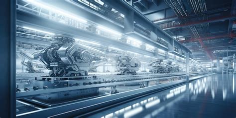 Premium Photo Futuristic Automation Precision Robotics At Work