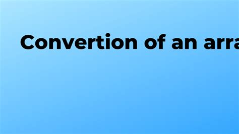 Resuelto Conversión De Una Matriz A Binario Usando Binaryrepr De