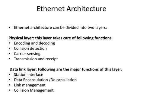 Ppt Ethernet Powerpoint Presentation Free Download Id 2472270