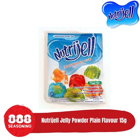Jual Nutrijell Reguler Plain Flavour Jelly Powder 15g Shopee Indonesia