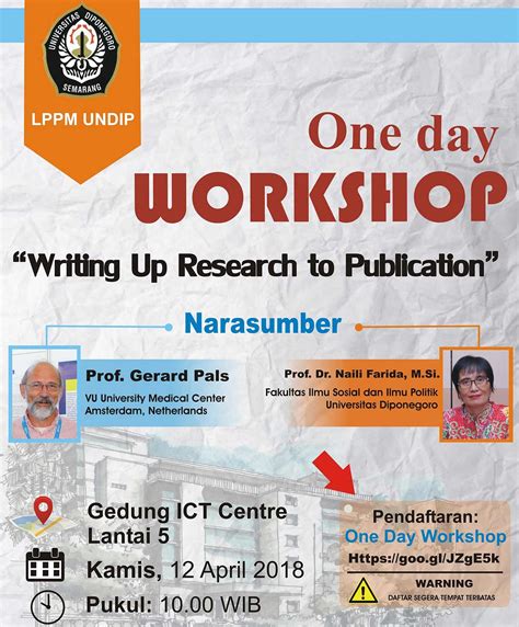 One Day Workshop Writing Up Research To Publication Faculty Of Social And Political Sciences