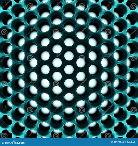 Abstract High Tech Honeycomb Structure 3d Stock Illustration Illustration Of Grid Collage