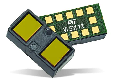Vl53l1x Time Of Flight Proximity Sensor Stmicro Mouser