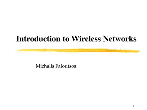 Ppt Introduction To Wireless Networks Powerpoint Presentation Free Download Id9437304