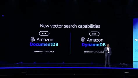 速報 Amazon DocumentDBおよびAmazon DynamoDBのベクトルサーチ機能が一般提供開始に AWSreInvent