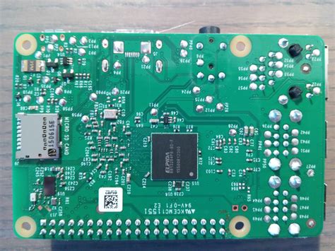Raspberry Pi 3 De Dessous Simple Duino