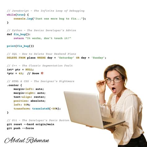 Codinglife Developerhumor Programmingmemes Debugging Abdul