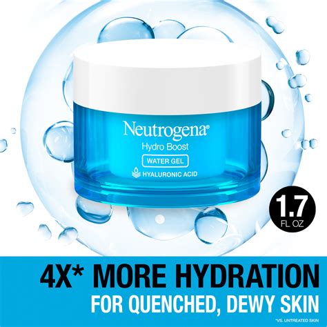 Neutrogena Hydro Boost Water Gel Face Moisturizer Lotion With