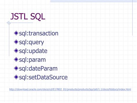 Cs320 Web And Internet Programming Database Access With Jstl Sql Ppt