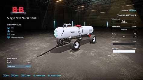 Anhydrous Tank Pack V10 Fs22 Mod Farming Simulator 22 Mod