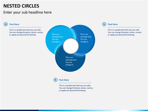 Nested Circle Diagram Powerpoint Sketchbubble