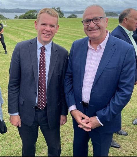Ambassador Abdulhadi Meets Nz Prime Minister Chris Hipkins Palestine
